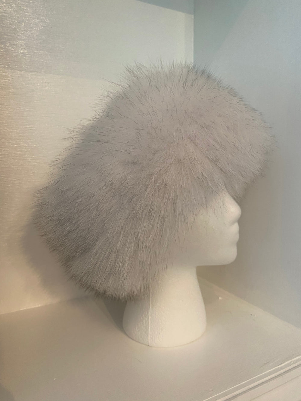 Fur Headband - Golden Island Fox Fur - Dimitrios Furs